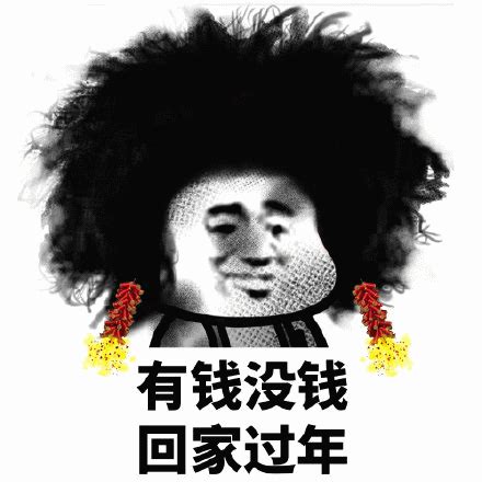 有钱没钱 回家过年表情包图片gif动图 求表情网 斗图从此不求人