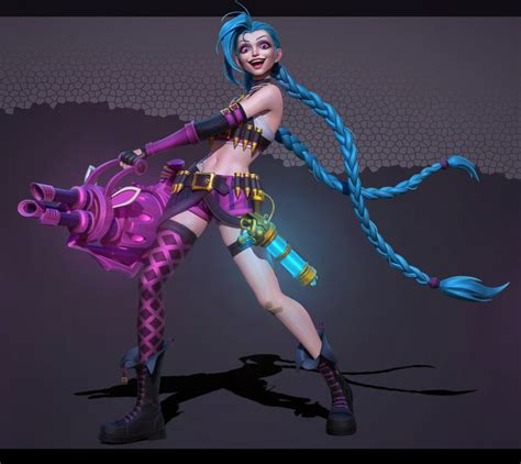 Artstation Jinx In 2025 Jinx League Of Legends Character Design
