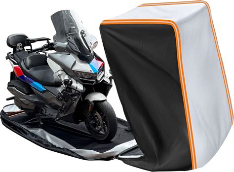 Fjwdsc Full Enclosed Motorcycle Cover Waterproof Outdoorindoor Storage Waterproof Motorcycle