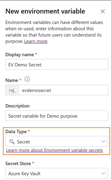 Step By Step Configure And Consume ‘environment Variables Of Type ‘secret Using ‘azure Key