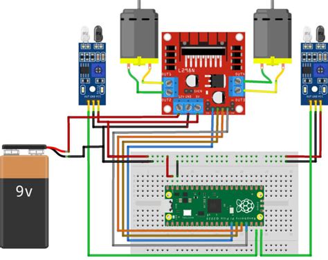 How To Make Line Follower Robot Using Raspberry Pi Pico