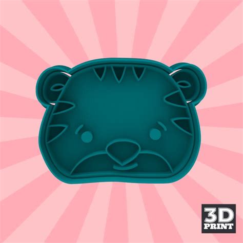 Cortante Leon Cute — 3d Print Uruguay