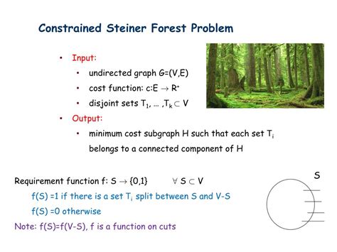 Ppt The Primal Dual Method Steiner Forest Powerpoint Presentation Free Download Id5341568