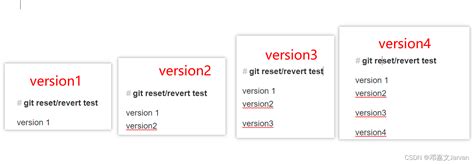 Git 代码回滚 Reset Revert 详解 Idea操作 4种reset区别淘嘟嘟idea回退操作reset、revert Csdn博客