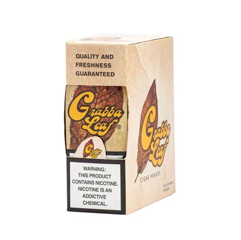 Grabba Leaf Natural Wraps Bnb Tobacco