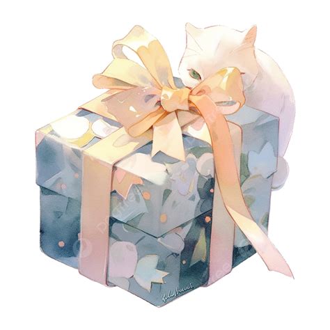 선물 수채화 그림 선물 혼례 축하 Png 일러스트 및 이미지 에 대한 무료 다운로드 Pngtree