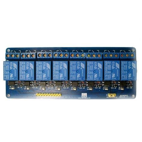 Módulo Relé 5V 8 canais Baú da Eletrônica Baú da Eletrônica Componentes Eletrônicos