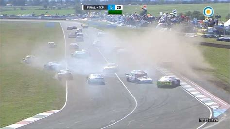 Actc Tcp 2018 Final Autódromo Ciudad De Paraná Restart Pile Up