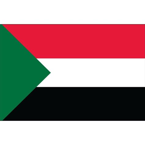 Sudan Flag 4 X 6ft Indoor Flag