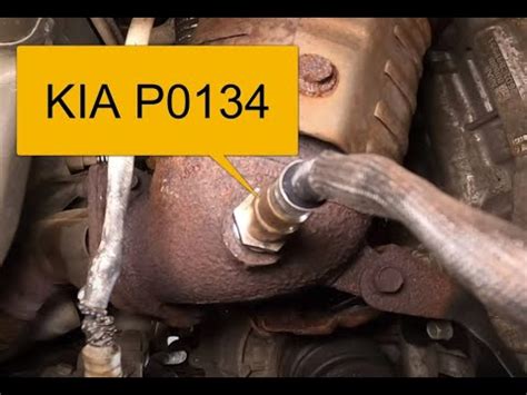 KIA P0134 Code O2 Sensor Circuit No Activity Detected Bank 1 Sensor 1 YouTube