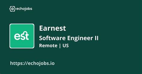 earnest is hiring software engineer ii remote us usd 137k 171k remote us [typescript