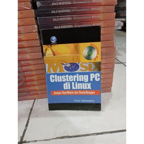jual buku clustering pc di linux dengan openmosix dan clusterknoppix