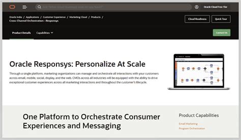 Oracle Responsys Reviews Pricing And Features 2022 Formget