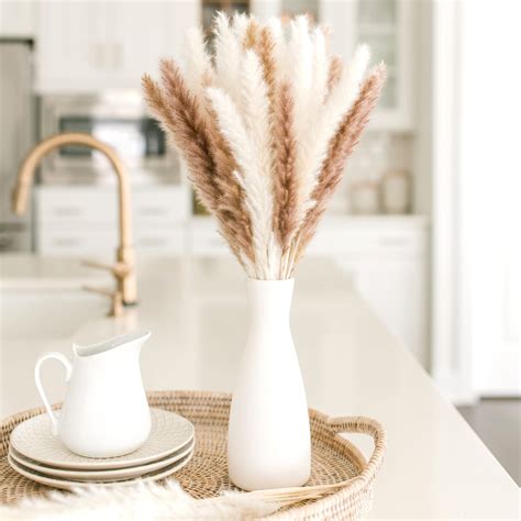 Pampas Grass Decor Gray At Louise Forsman Blog