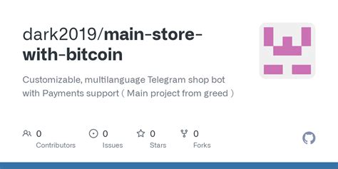 GitHub Dark2019 Main Store With Bitcoin Customizable Multilanguage