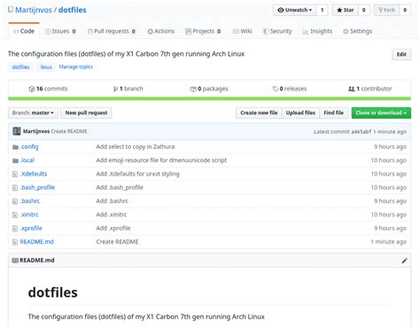 Using A Bare Git Repository To Store Linux Dotfiles — Martijnvosdev