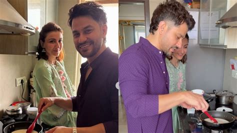 Soha Ali Khan Shares Glimpse Of Cooking Seviyan With Hubby Kunal Kemmu On Eid Fans React