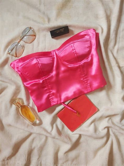 Bustier Diana Magenta