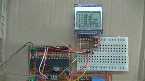 Power Meter Station Using Pic18f46k22 Microcontroller Youtube