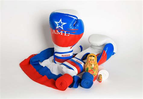 Перчатки боксерские AML Russia