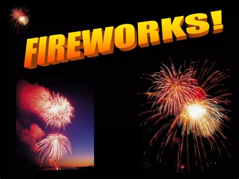 PPT FIREWORKS PowerPoint Presentation Free Download ID 9458661