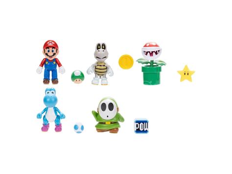 Jakks Pacific World Of Nintendo Mini Figura Super Mario Wave 40 10 Cm