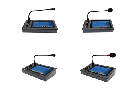 Ip Network Intercom Paging Microphone Manufacturers