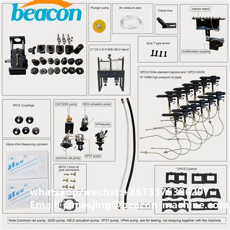 Common Rail Diesel Fuel Injection Pump Test Bench Diesel Injector Coding Bench Pump Test Bench
