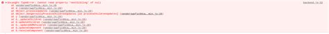 Bug Uncaught Typeerror Cannot Read Property Nextsibling Of Null