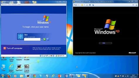 Vmware Player Vs Oracle Virtualbox Which Ones Faster Both Running Windows Xp Youtube