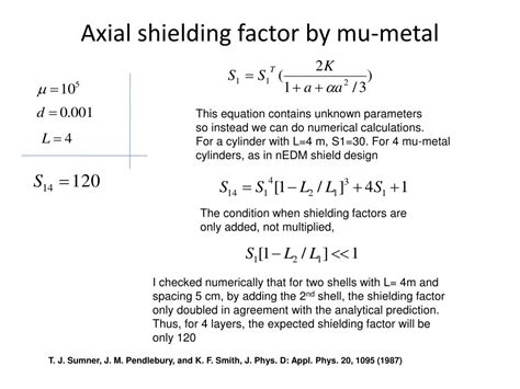 Ppt Magnetic Shielding Calculations Powerpoint Presentation Free Download Id3768299