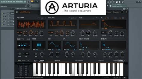 arturia minifreak v vst new release youtube