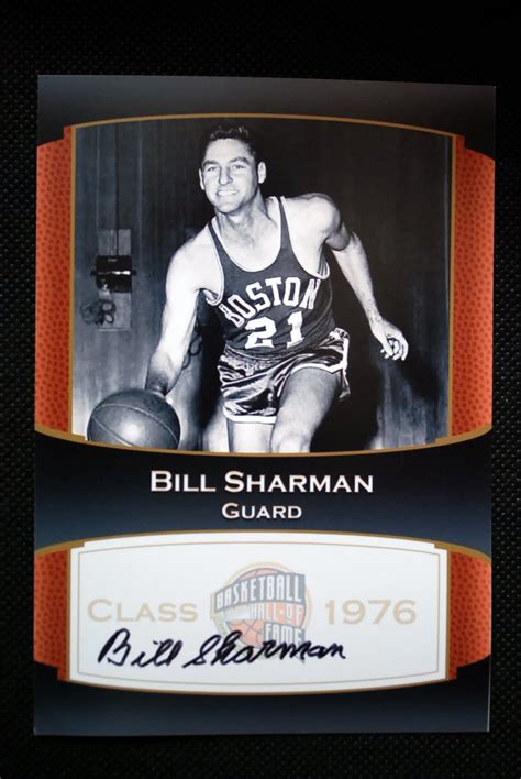 Marks Ttm Autograph Collection Bill Sharman