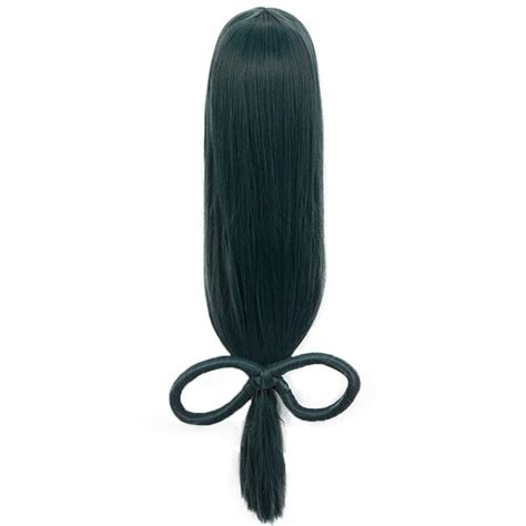 Anime My Hero Academia Froppy Tsuyu Asui Cosplay Green Wigs