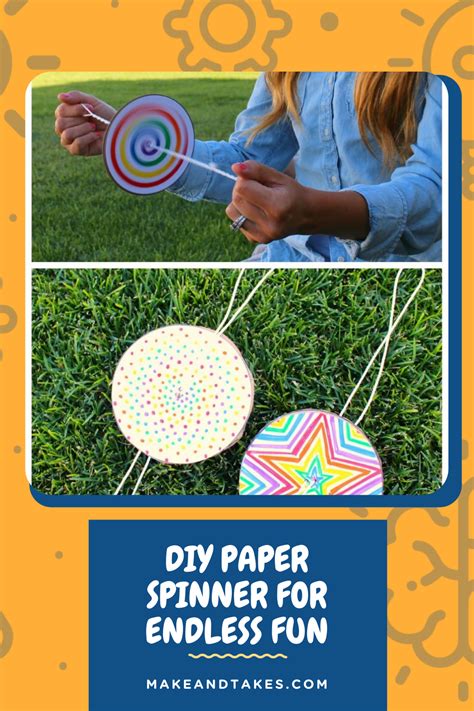 Diy Paper Spinner For Endless Fun Artofit