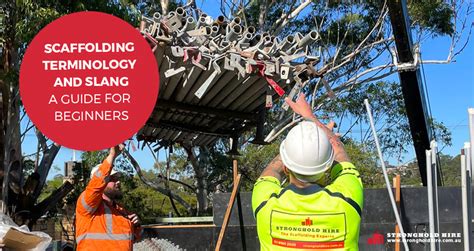 Scaffolding Terminology And Slang A Guide For Beginners