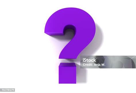 물음표 3d 보라색 심문 점 구두점 기호를 렌더링 그래픽 기호 아이콘 흰색 배경에 고립 된 기호를 묻는 0명에 대한 스톡 사진 및 기타 이미지 Istock