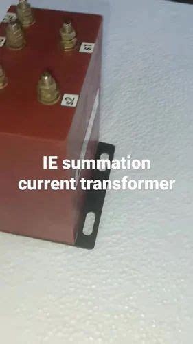 3kv Low Tension Current Transformer Summation Ct Output Voltage 720v Accuracy Class 1 Or 3