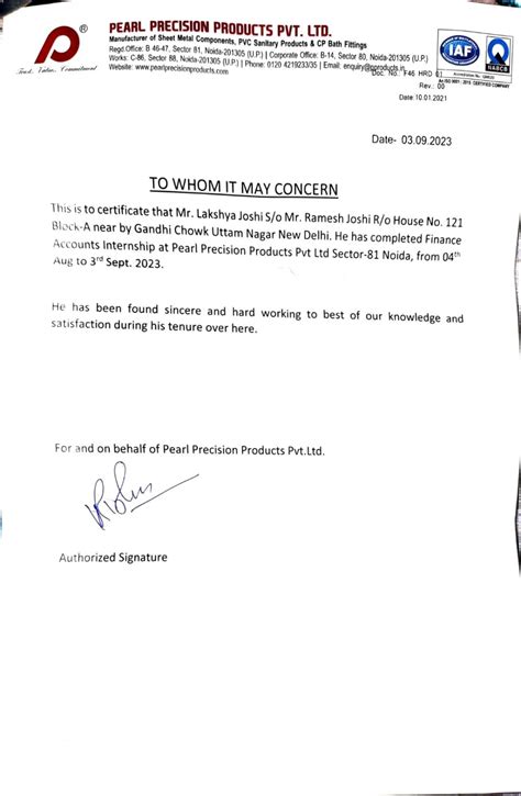 Lakshya Joshi On Linkedin Completed Intership Excellence