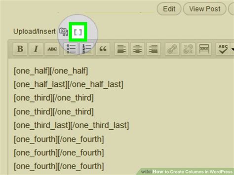 How To Create Columns In Wordpress 6 Steps With Pictures
