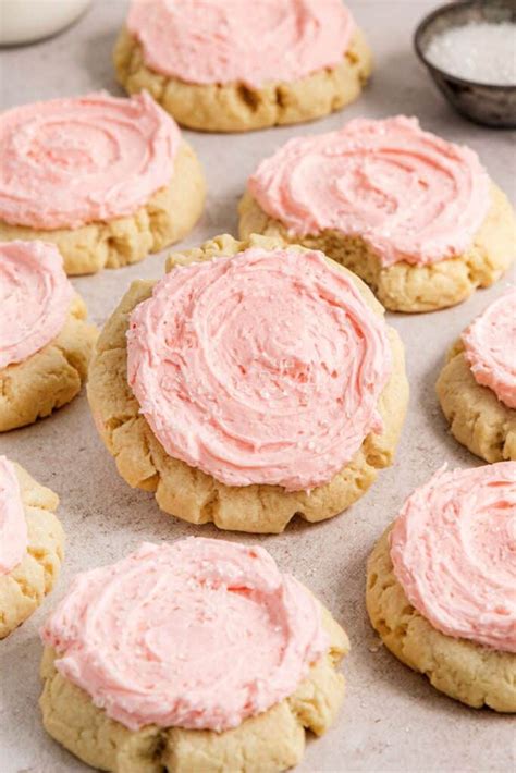 Pink Sugar Cookies Copycat Crumbl Cookies