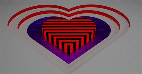 작은 빨간색과 보라색 하트로 둘러싸인 빨간색과 보라색 하트 사진 Unsplash의 발렌타인 데이 배경 이미지