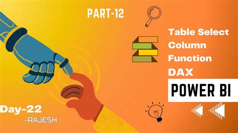 DAX Part 12 Day 22 Table Select Column Function Glimpse YouTube