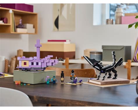 Lego Set 21264 1 The Ender Dragon And End Ship 2024 Minecraft