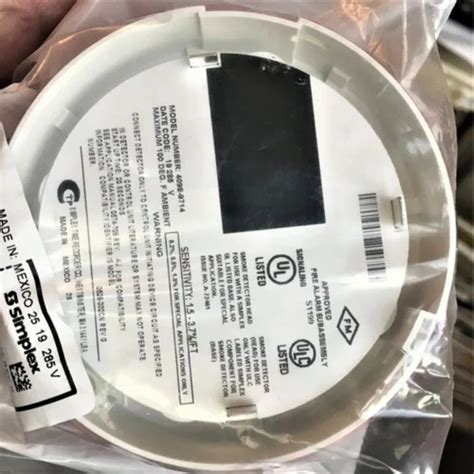 Simplex Smoke Detector With Base For Fire Fighting At ₹ 2100 Piece In Kolkata