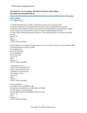 Process Costing Exercise EUP Computation PROCESS COSTING EXERCISE EQUIVALENT UNITS OF