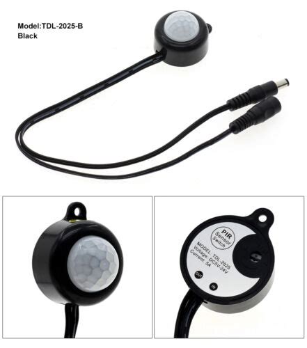 Inline Pir Infrared Motion Sensor Switch Dc Usb Motion Detector For Led Light Ebay Uk