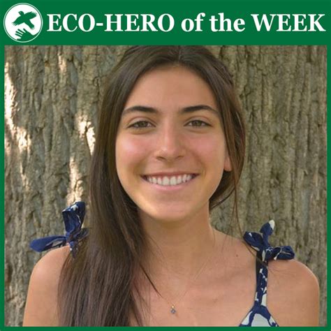 Action For Nature Congratulations To Eco Hero Of The Week Mikaela