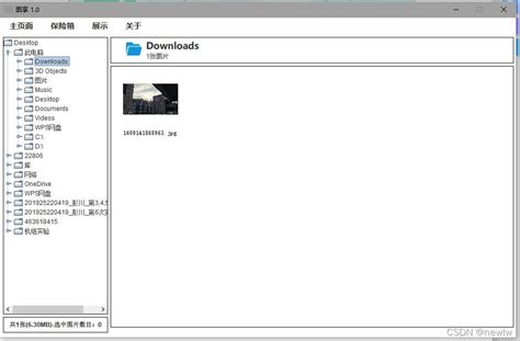 基于java swing的电子图片管理系统设计与实现 文档 项目源码 图片管理系统网站源码 csdn博客
