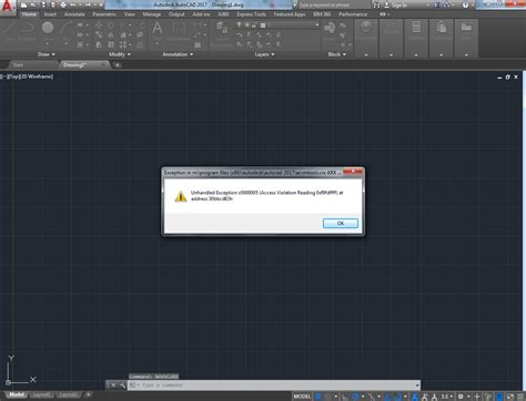Solved Unhandled Exception C0000005 Access Violation Reading